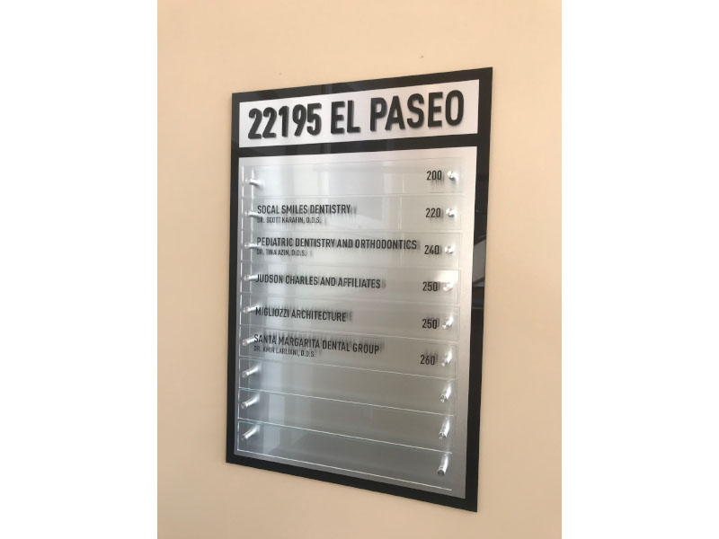 Interior Signs Gallery – Letters Etc